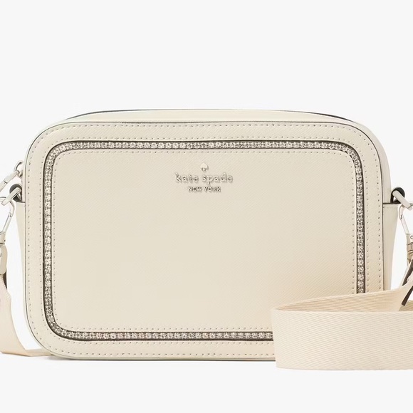 kate spade | Bags | Kate Spade Nwt Madison Mini Camera Bag With Crystal ...